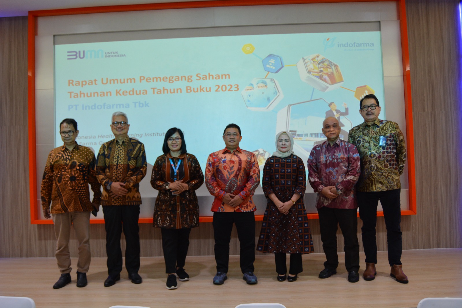 Rapat Umum Pemegang Saham Tahunan Kedua Tahun Buku 2023 PT Indofarma Tbk – Indofarma Tbk